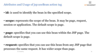 Session 4 - Understanding JAVA Beans.pptx | Web Development | Internet