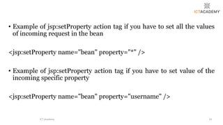Session 4 - Understanding JAVA Beans.pptx | Web Development | Internet