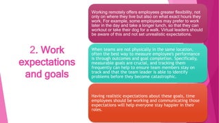 Virtual Leadership and the managing work | PPTX