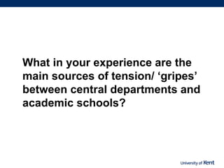 Breaking Down Silos How to bridge the gap between academic departments ...