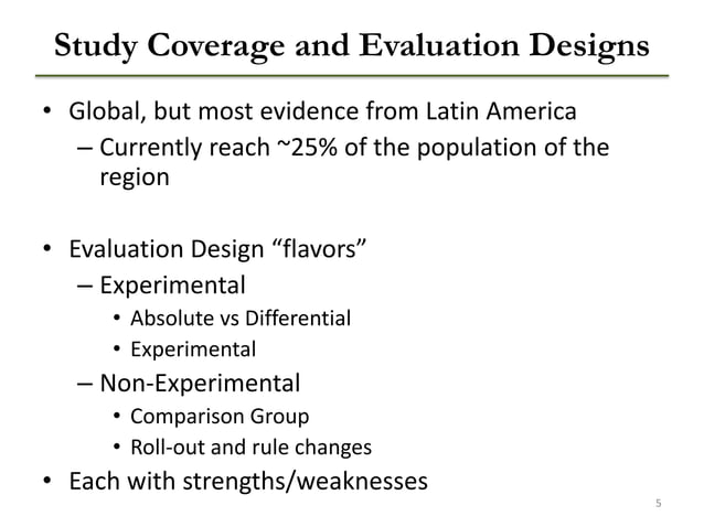 Long-Term Impacts of Conditional Cash Transfers: Review of the Evidence ...
