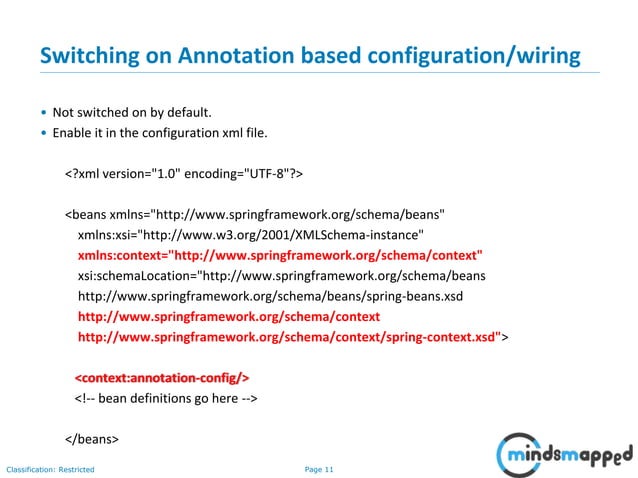 Spring Part 2 Autowiring Annotations Java Based Configuration