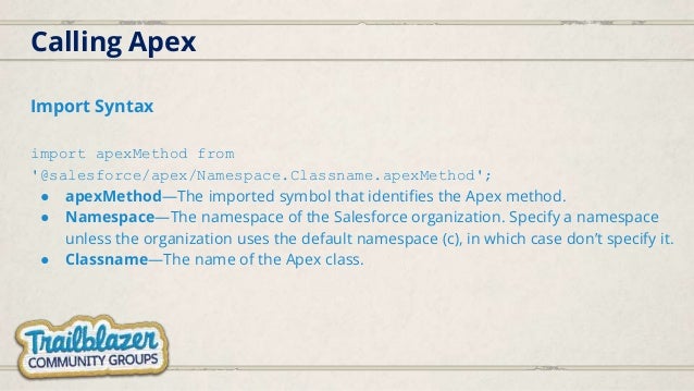 Session 4/5 working with salesforce data including LDS | PPT