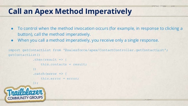 Session 4/5 working with salesforce data including LDS | PPT