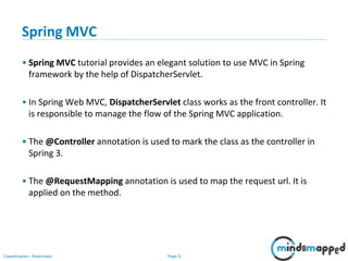 Session 46 - Spring - Part 4 - Spring MVC | PPT