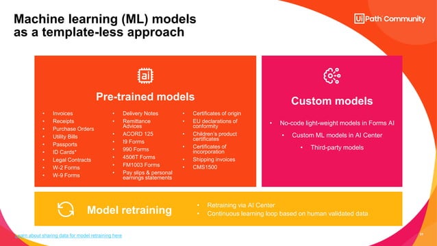 Session 4 AI Associate Series: UiPath Document Understanding Overview | PDF