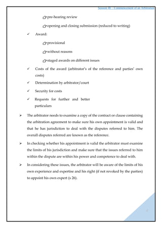 Session 4b - Commencement of an Arbitration.pdf