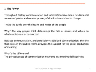 Session 4 communication, power and technology | PPTX