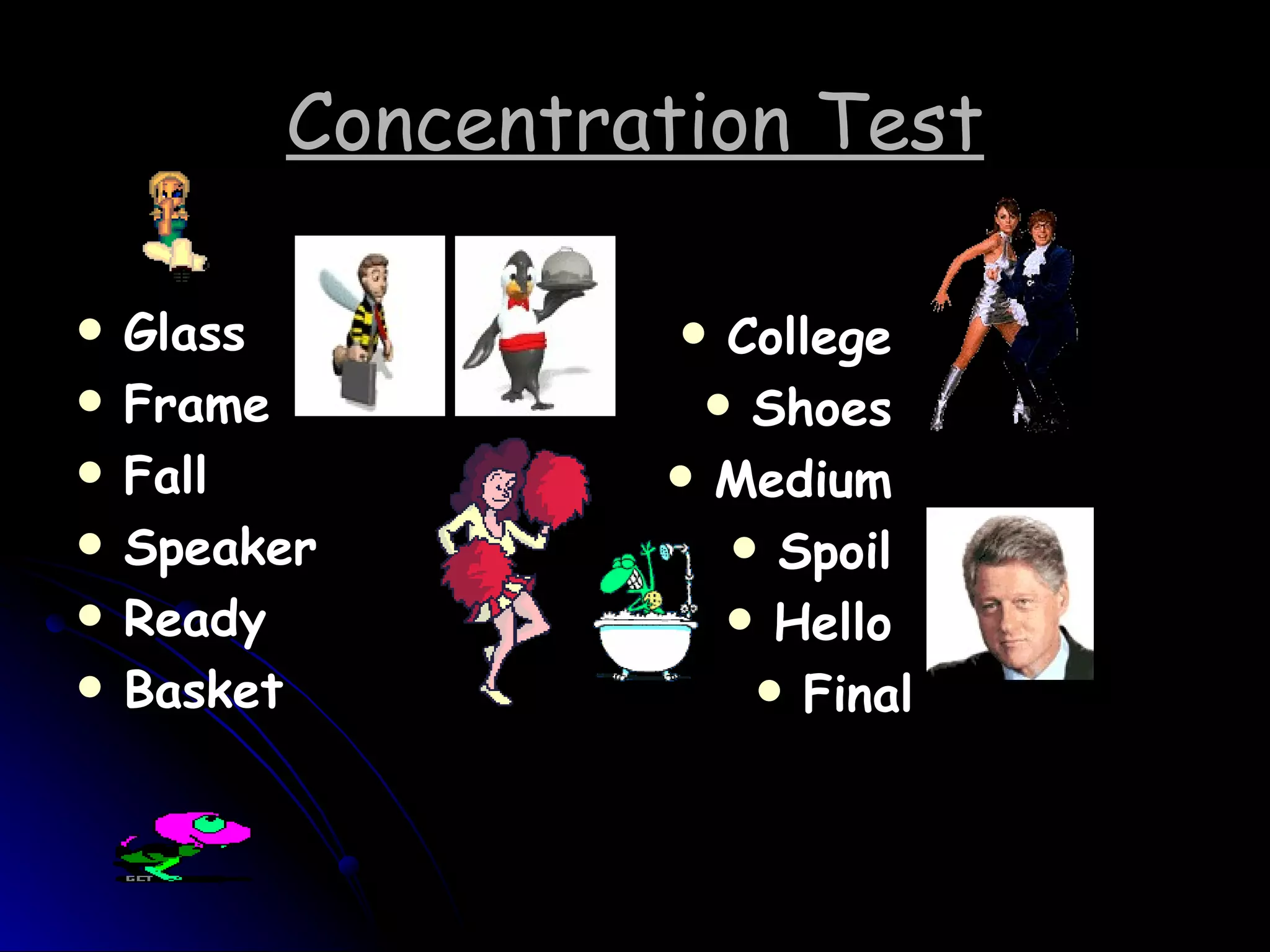 Session 4 concentration lesson 2 | PPT