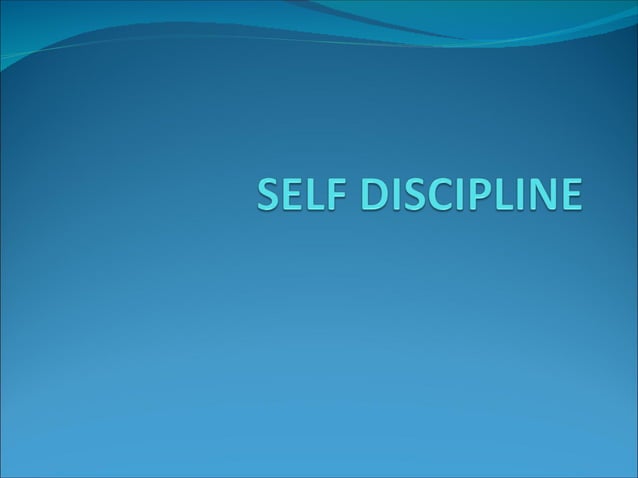 Session 4 discipline ( SMS ) | PPT