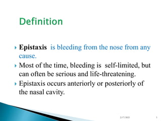 Session 4 Epistaxis.pptx