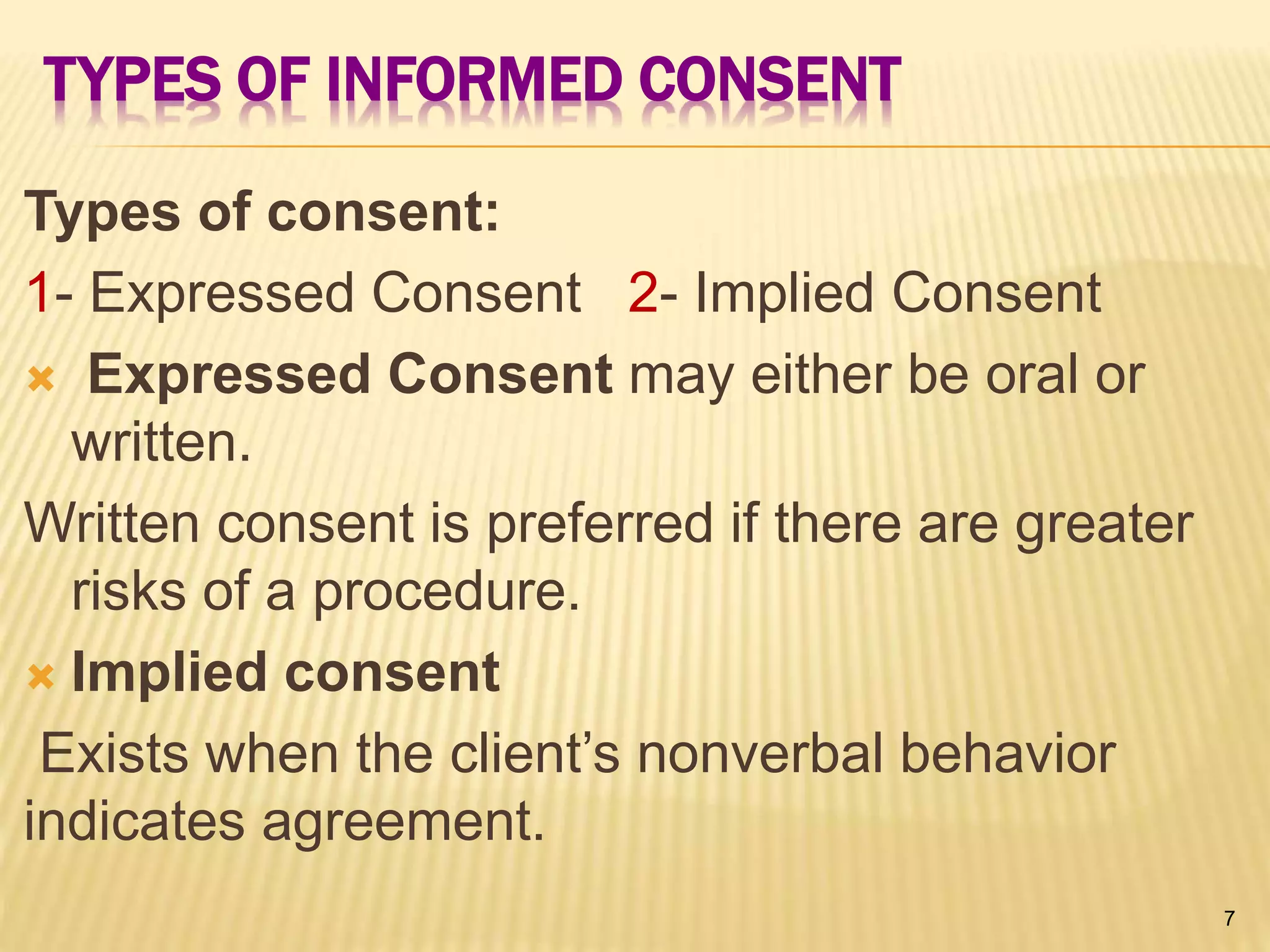 Session 4 informed consent and confidentiality | PPTX