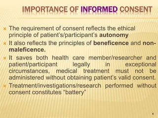 Session 4 informed consent and confidentiality | PPTX