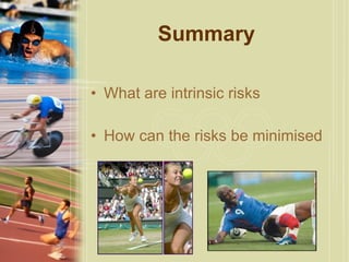 Session 4 intrinsic risk factors sport injuries | PPT