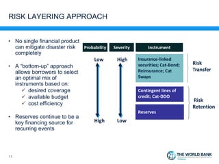 Natural Disaster Risk Transfer Solutions | PPT