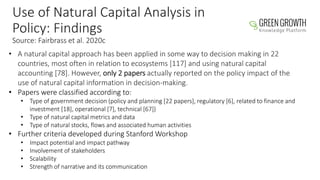 Session 4 - Measuring natural capital and biodiversity | PPT