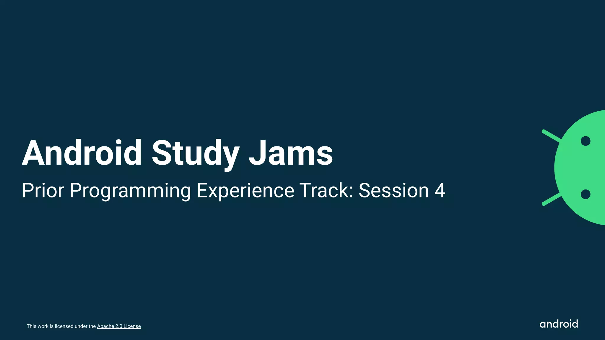 Android Study Jam 2021 Session 4 slides | PPT