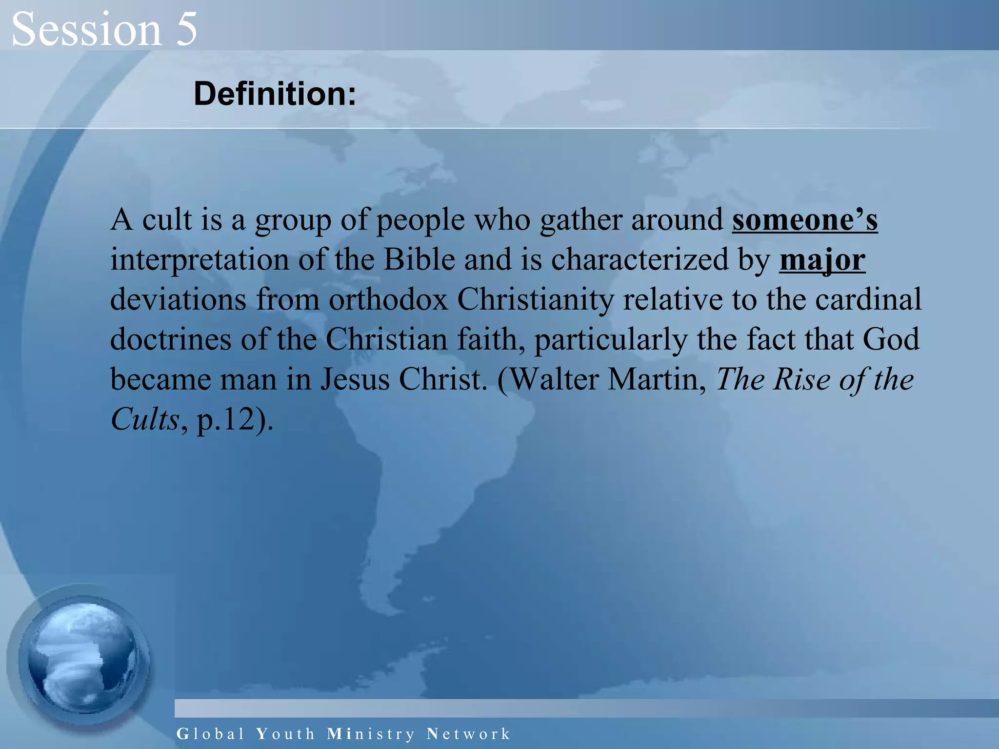 Youth and Cults | PPT