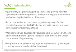 Session 5.2 Moringafund | A Sustainable Agroforestry Fund Agroforestry ...