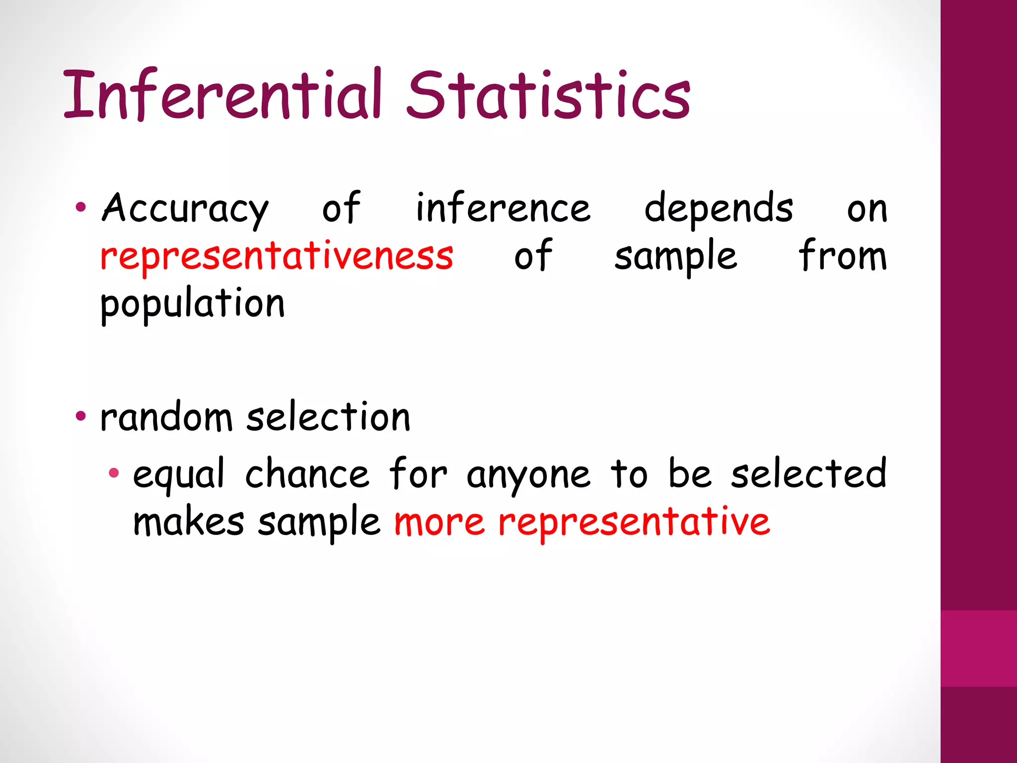 Inferential Statistics | PPTX