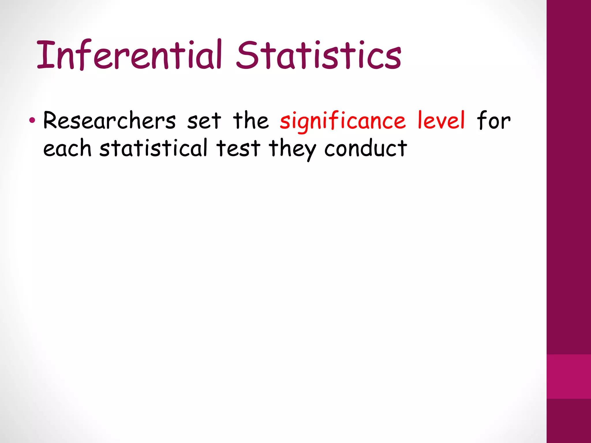 Inferential Statistics | PPTX