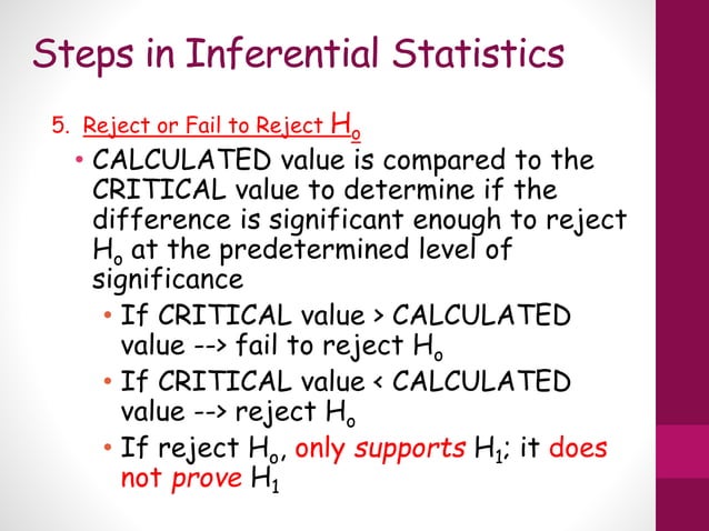 Inferential Statistics | PPTX