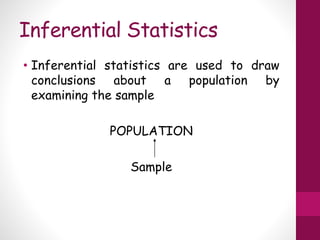 Inferential Statistics | PPT