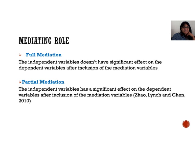 Session 5 Moderating and Mediation | PDF