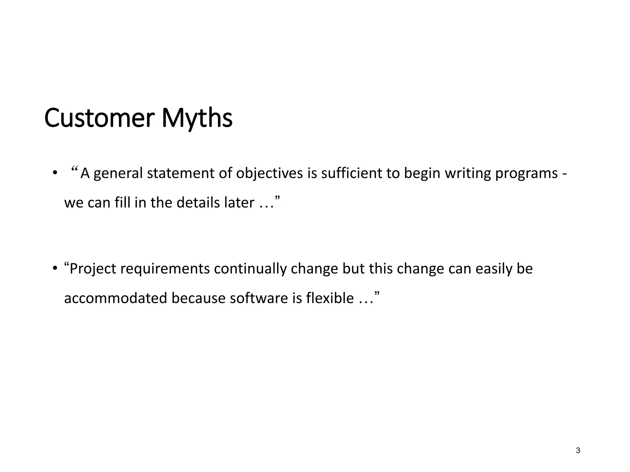 Software Myths | PPTX