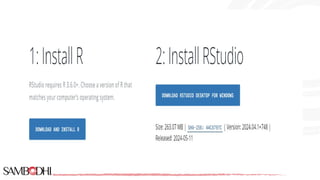 Overview of machine learning algorithms and their applications | PPTX