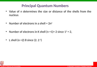 Session 5.pptx, chemistry, quantum numbers | PPT