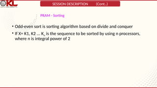Design and analysis of algorithms-PRAM Alg | PPT