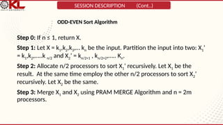 Design and analysis of algorithms-PRAM Alg | PPT