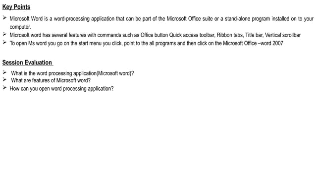 Session 5 The Fifth Part Of A Lecture 5 Pptx