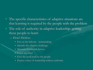 Session 5 - Lectures in Leadership Adaptive Leadership.pptx