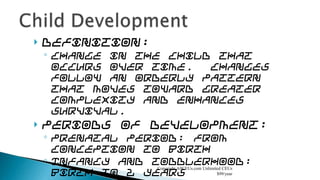 Overview of Human Development | PPT