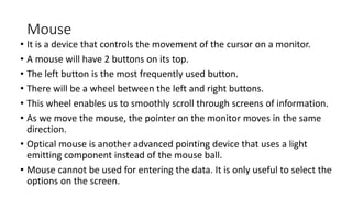 SESSION 5 - Basic input devices, Keyboard and Mouse .pdf