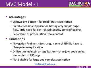 Session 5 : mvc - Giáo trình Bách Khoa Aptech | PPT