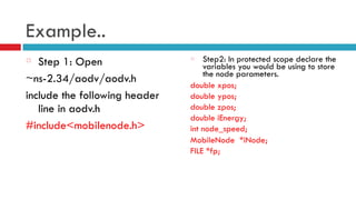 Recompiling network simulator 2 | PPT