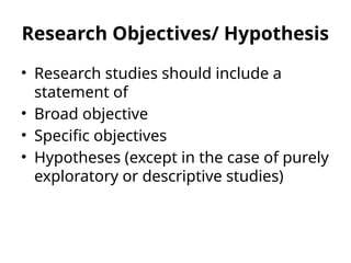 Session 5-Research Proposal Objectives, Hypothesis, Methodology, Work ...