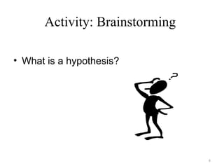 Session 5-Research Proposal Objectives, Hypothesis, Methodology, Work ...
