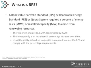 Course on Regulation and Sustainable Energy in Developing Countries ...