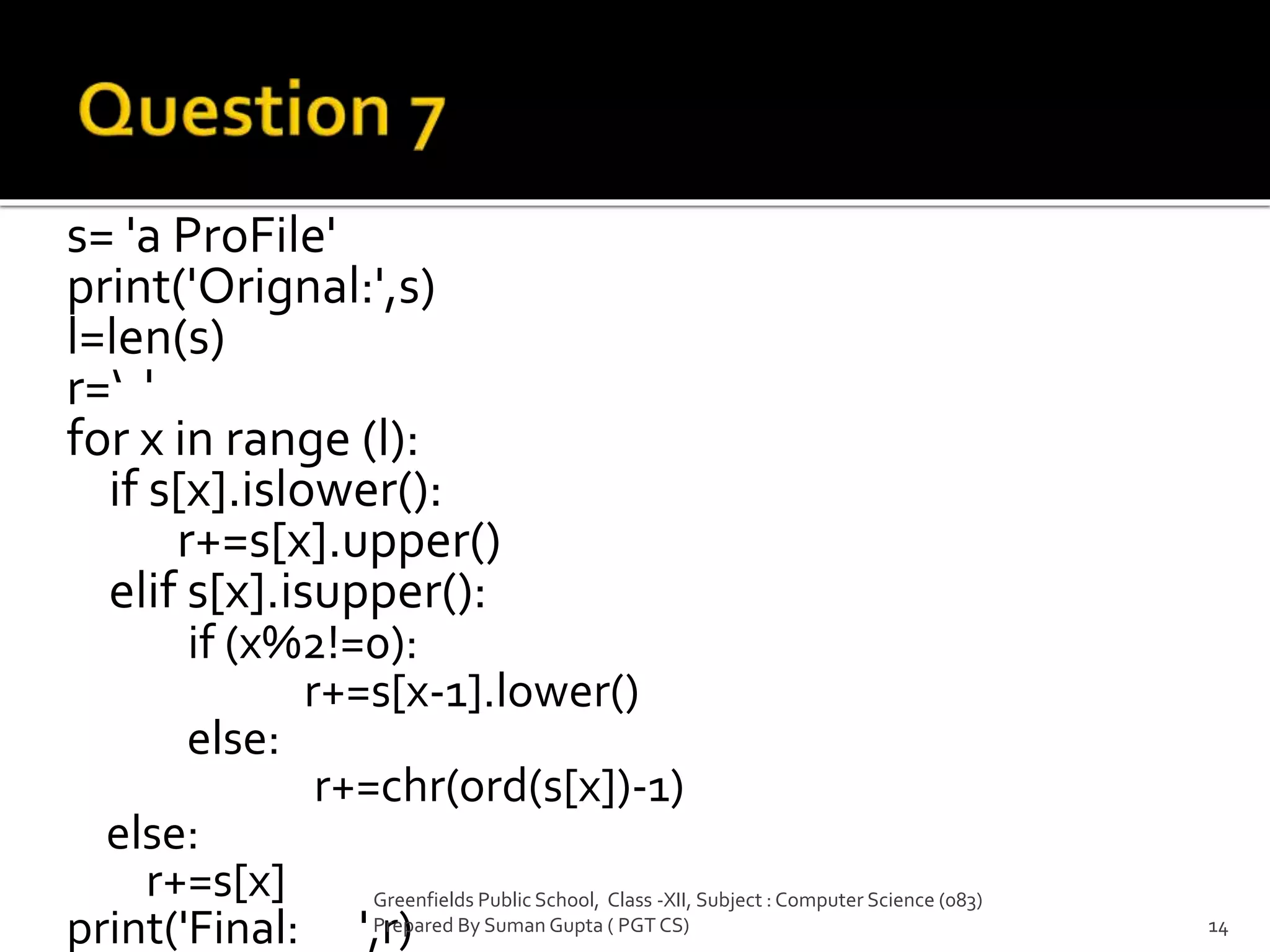 Session 5 - String Outputs with Answer.pptx