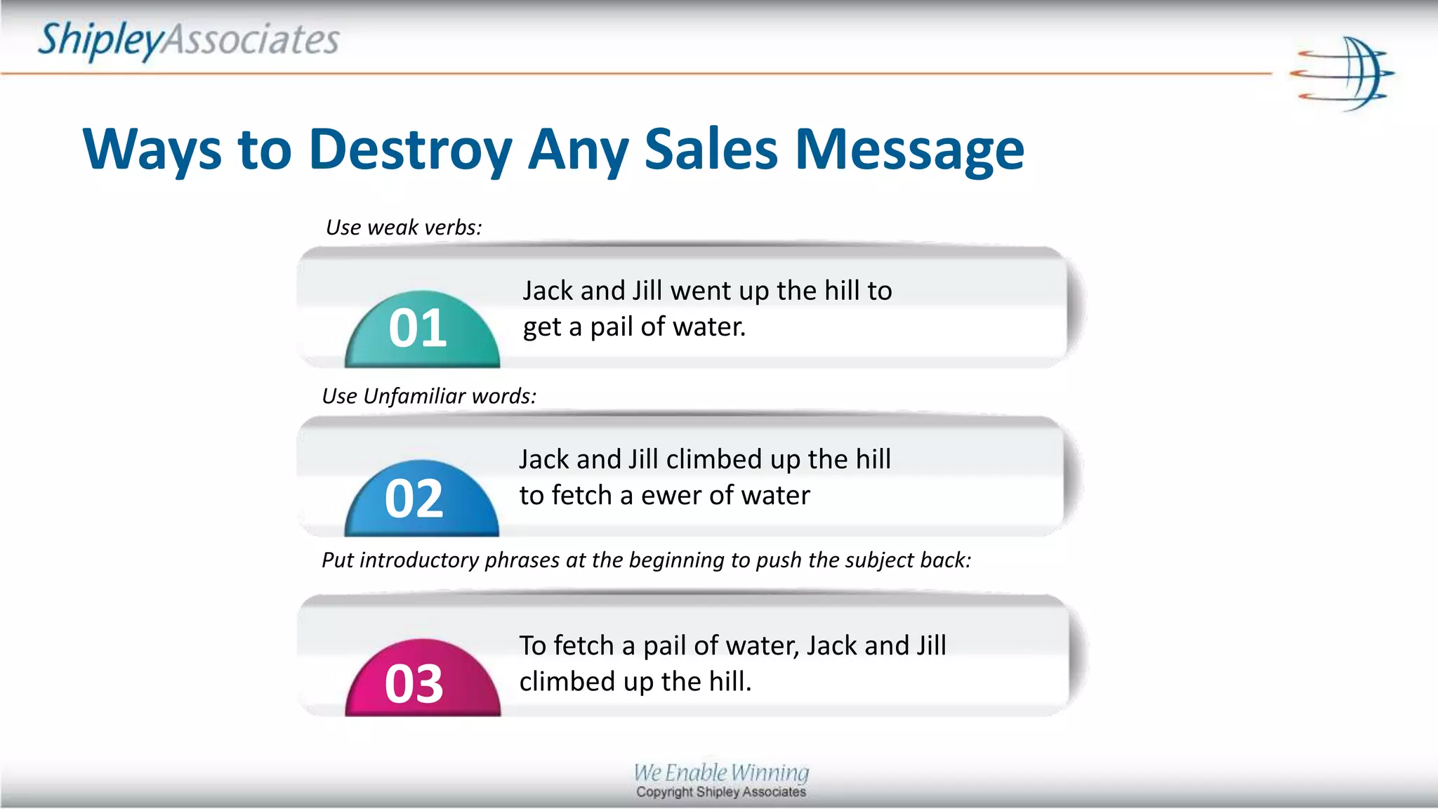 Session 5: Shipley Associates - 7 Pillars of Effective Proposals | PPTX