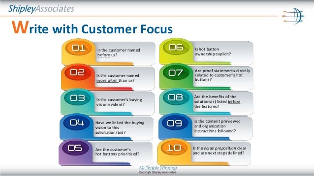 Session 5: Shipley Associates - 7 Pillars of Effective Proposals