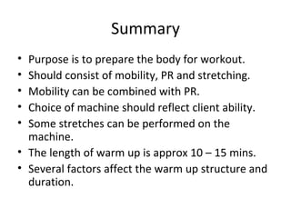 Session 5 warm up theory | PPT