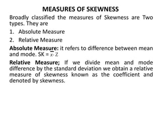 Skewness Theory | PPTX