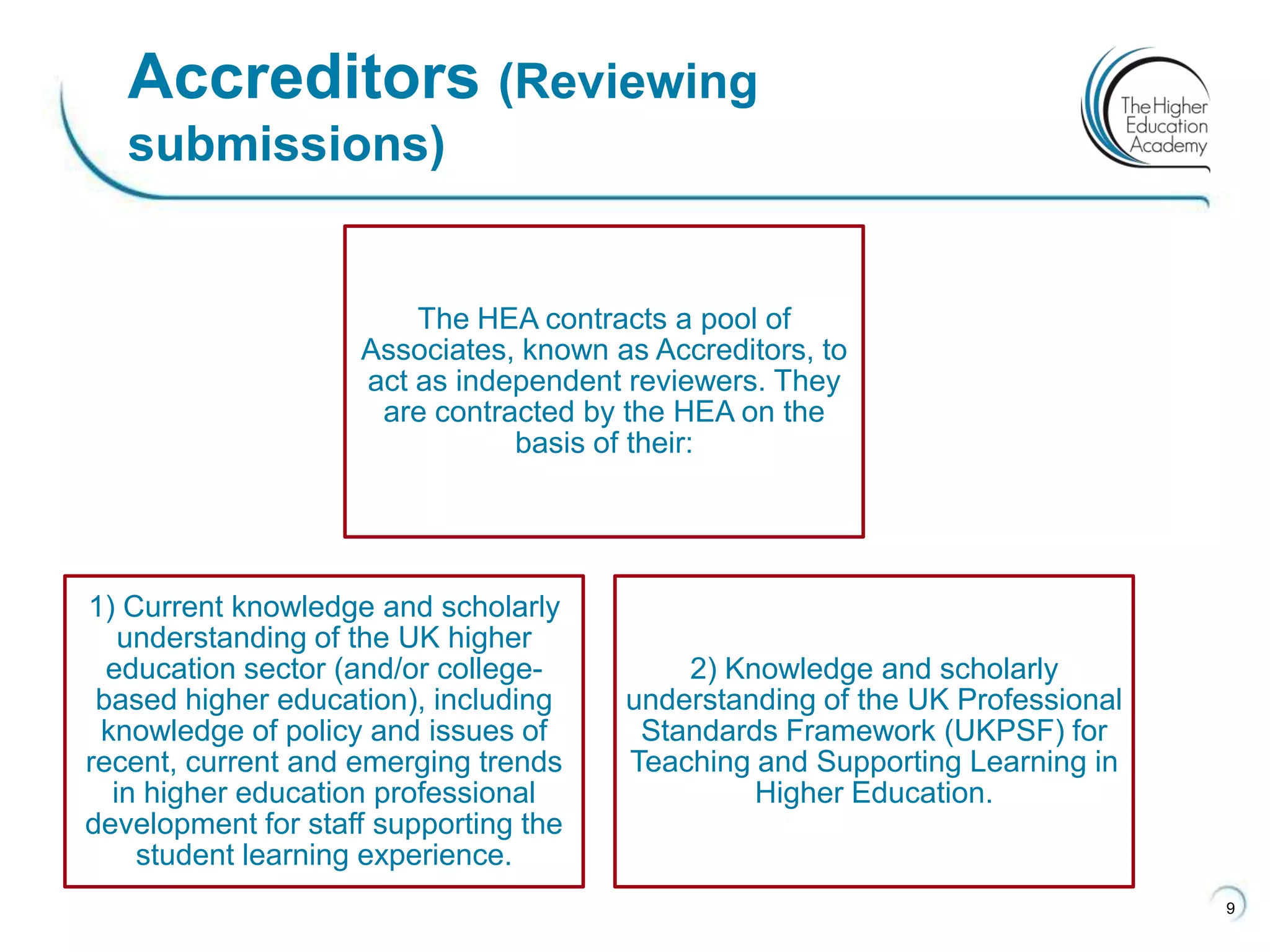 Session 5 accreditation and the professional standards framework.march ...