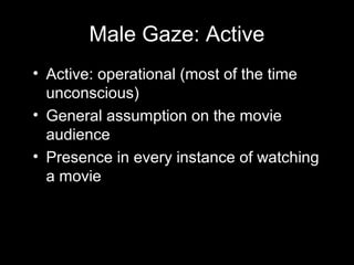 Session 5b laura mulvey's gaze: Film Appreciation Course | PPT ...