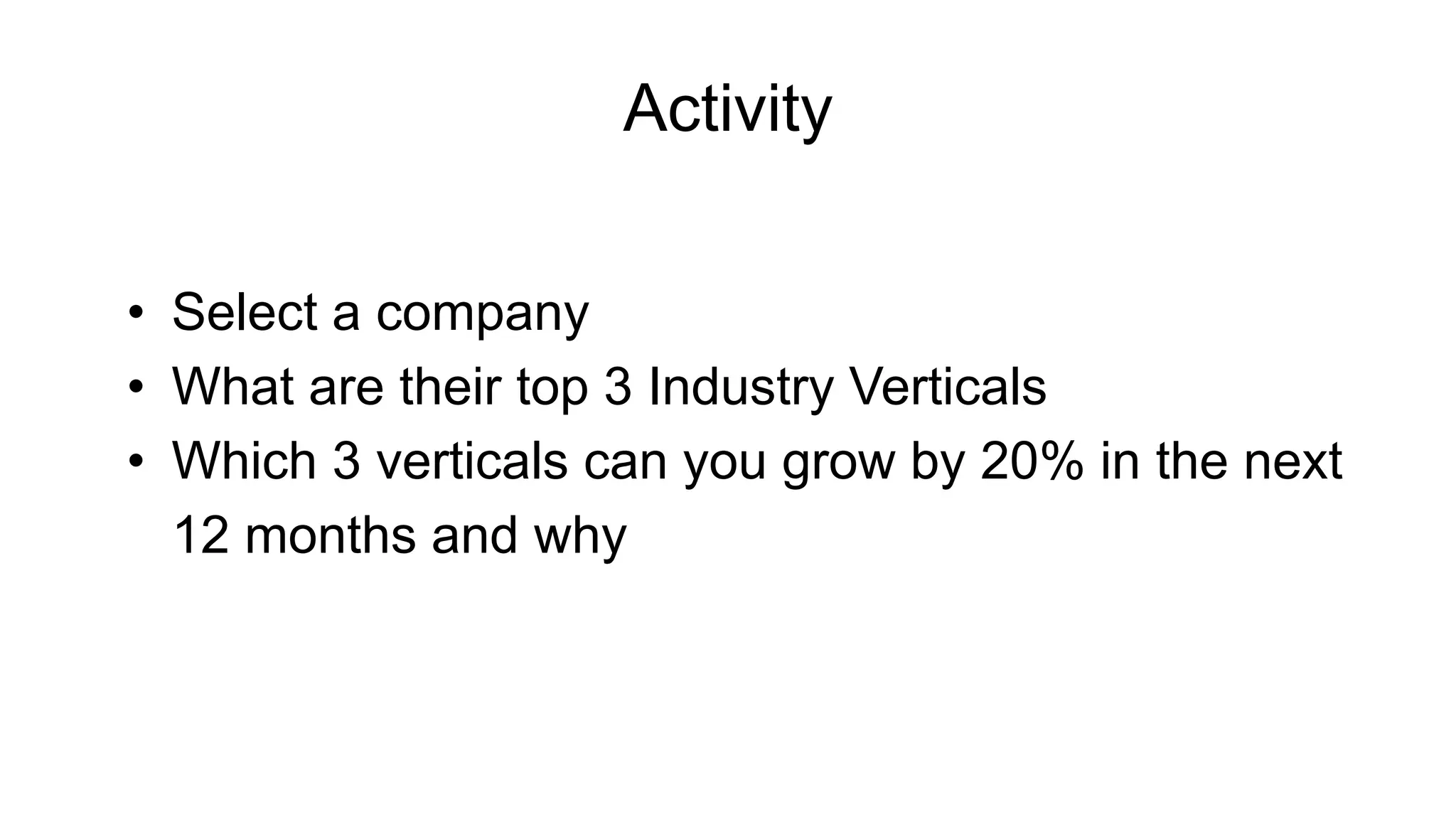 Session 5 - Business Model 2 & Verticals | PPTX
